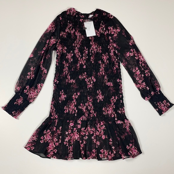 Misa Los Angeles | Dresses | Misa Raisin Smocked Mini Dress Small Nwt ...